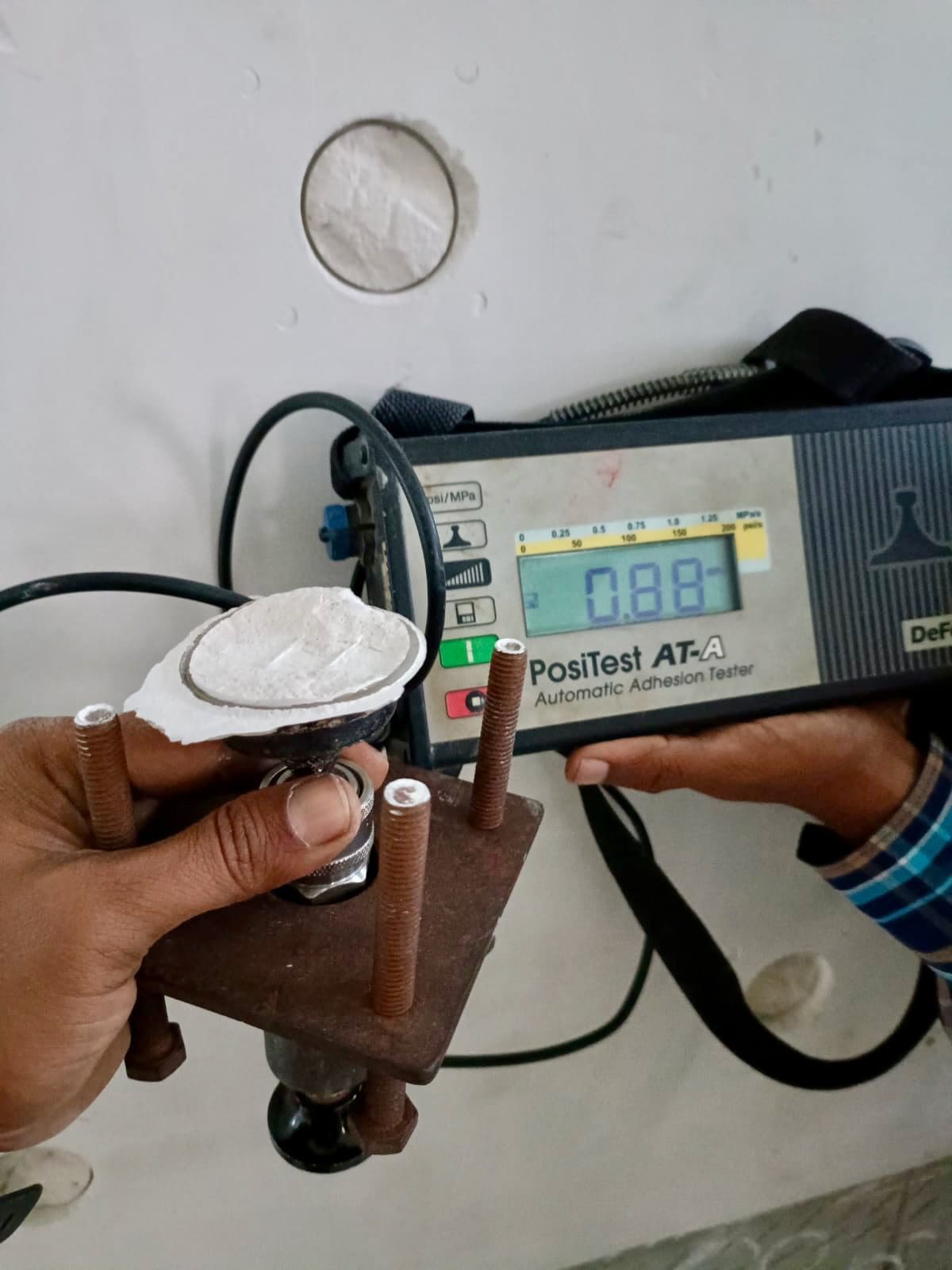 #1 Pull-Off Adhesion Strength Test on Concrete Coating | Global Lab