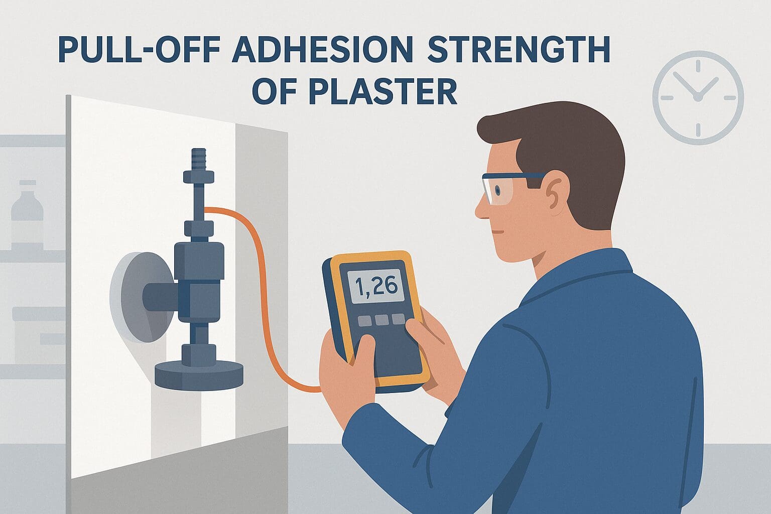 #1 Pull-Off Adhesion Strength Test of Gypsum – In-situ Bond ...